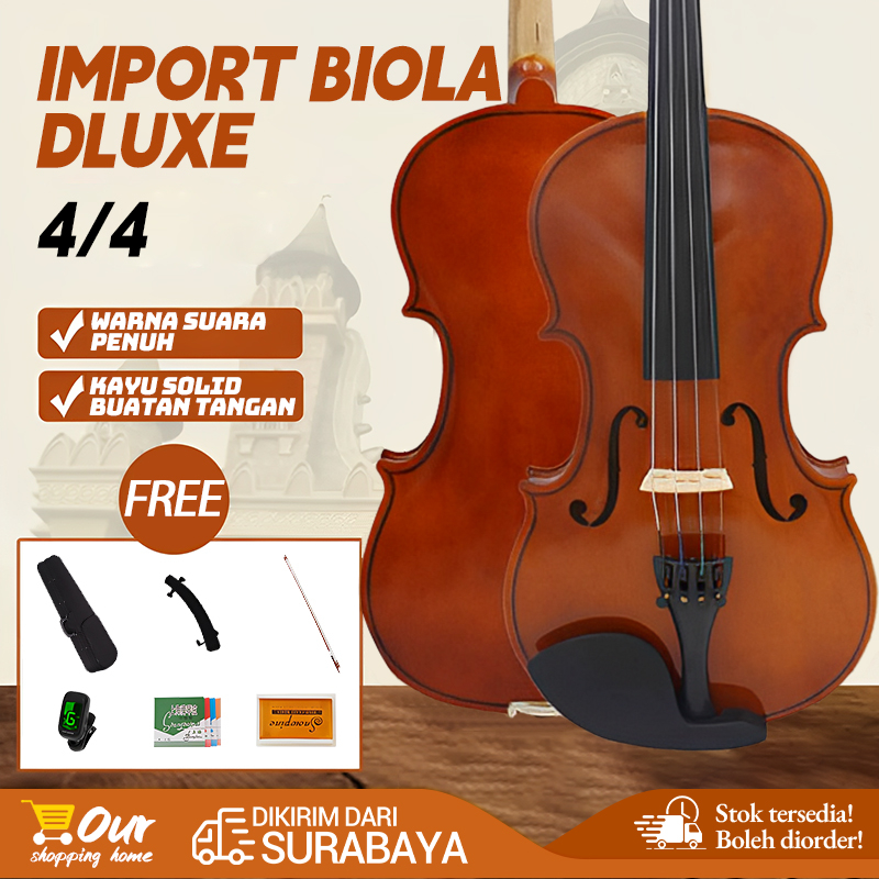 Jual Import Biola Dluxe,violin 4/4 Biola Untuk Dewasa Remaja / alat ...