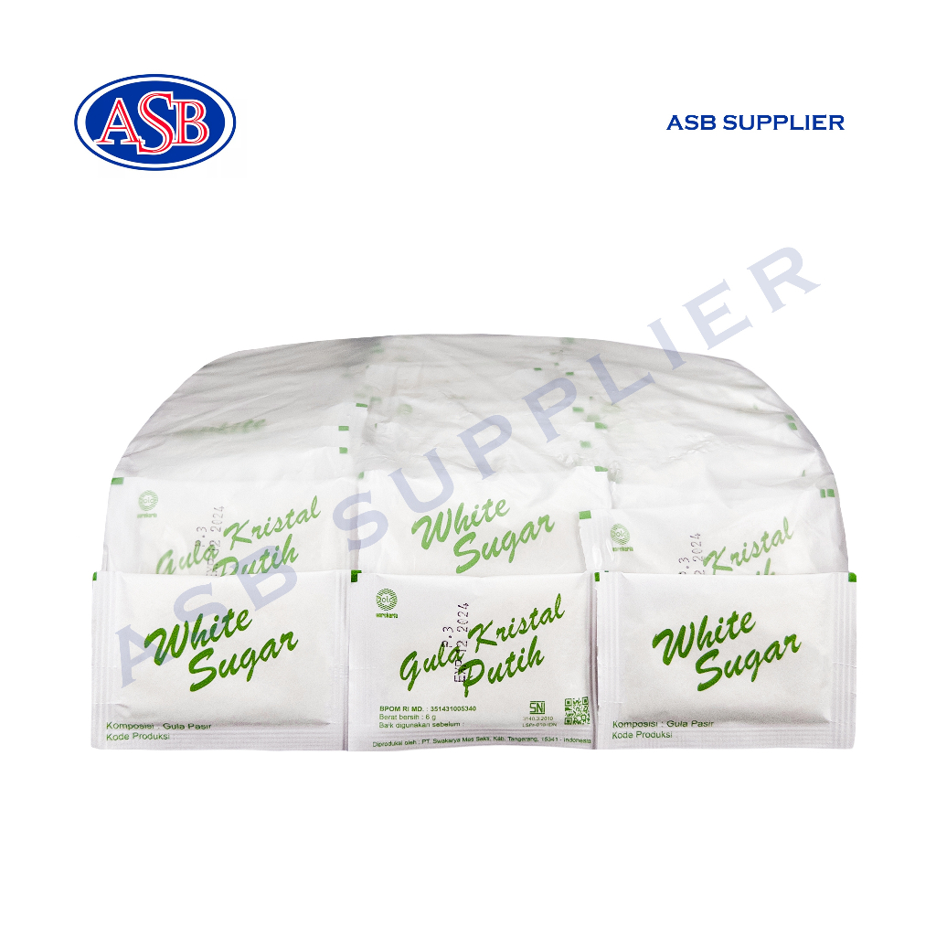 Jual White Sugar Sachet / Gula Putih Saset (250 Pcs) | Shopee Indonesia