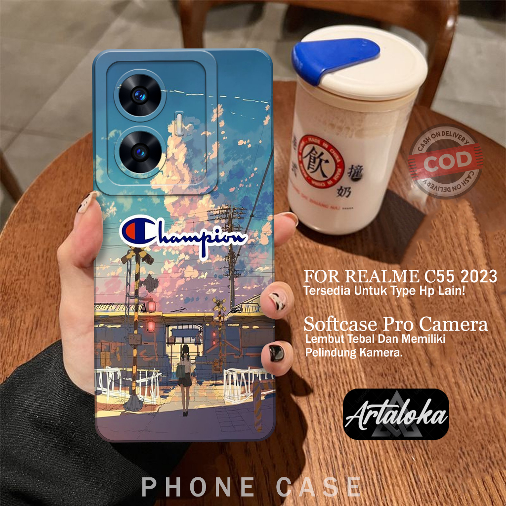 Jual Case Hp REALME C55 Terbaru - Softcase Protect Camera - Silicon Tpu ...