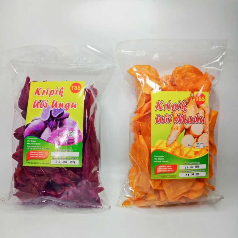 Jual KERIPIK UBI UNGU CEMILAN UBI MADU | Shopee Indonesia