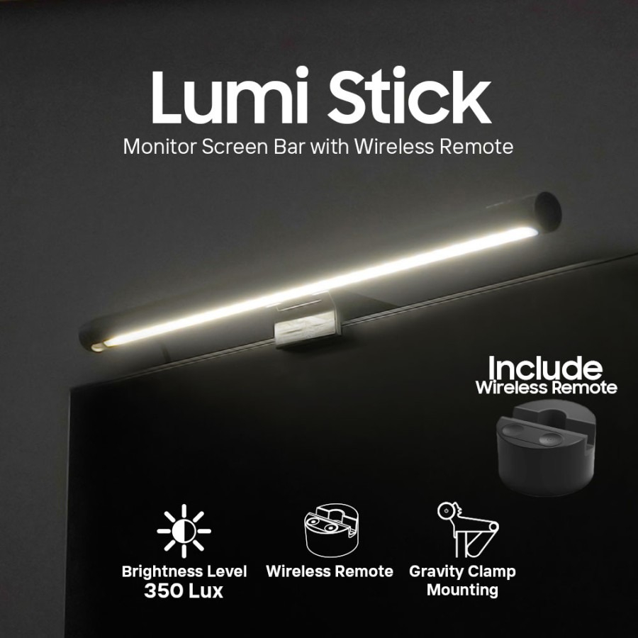 Jual Neo Lumi Stick Monitor Screen Bar with Wireless Remote | Lampu ...