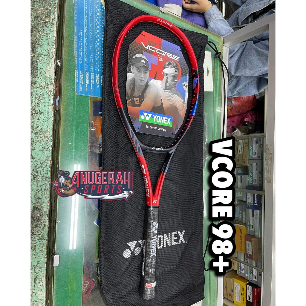 Jual Raket Tenis / Tennis YONEX VCORE 98+ / 98L SCARLET ORIGINAL | Shopee Indonesia