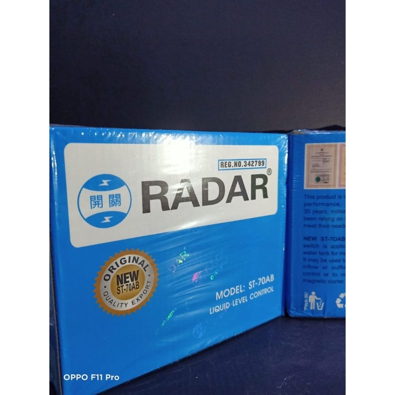 Jual Radar Otomatis Toren Tangki Tandon Air ST 70 Radar BIRU | Shopee ...