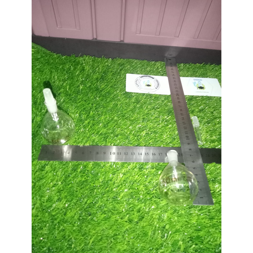 Jual piknometer / alat ukur massa jenis / densitas / picnometer 50ml ...