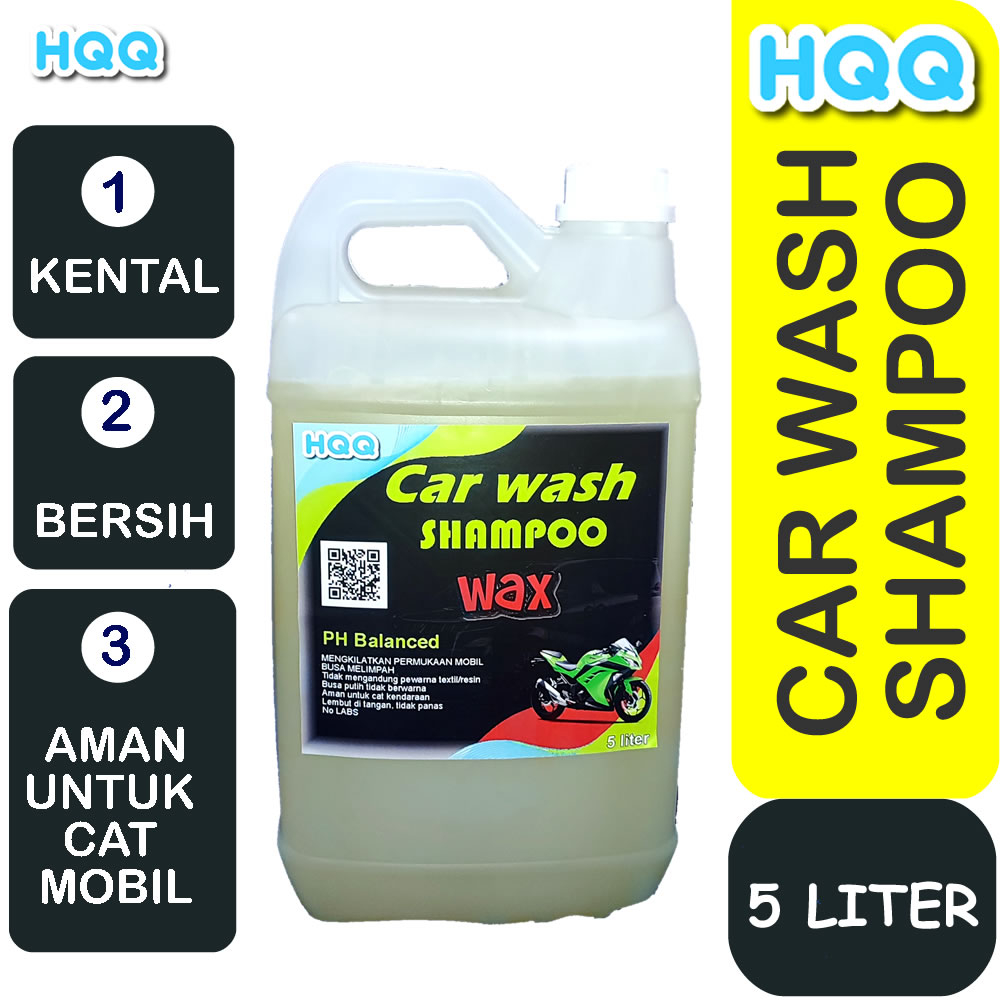 Jual SHAMPOO MOBIL WAX PREMIUM CAR WASH SHAMPOO - 5 LITER - SABUN CUCI ...