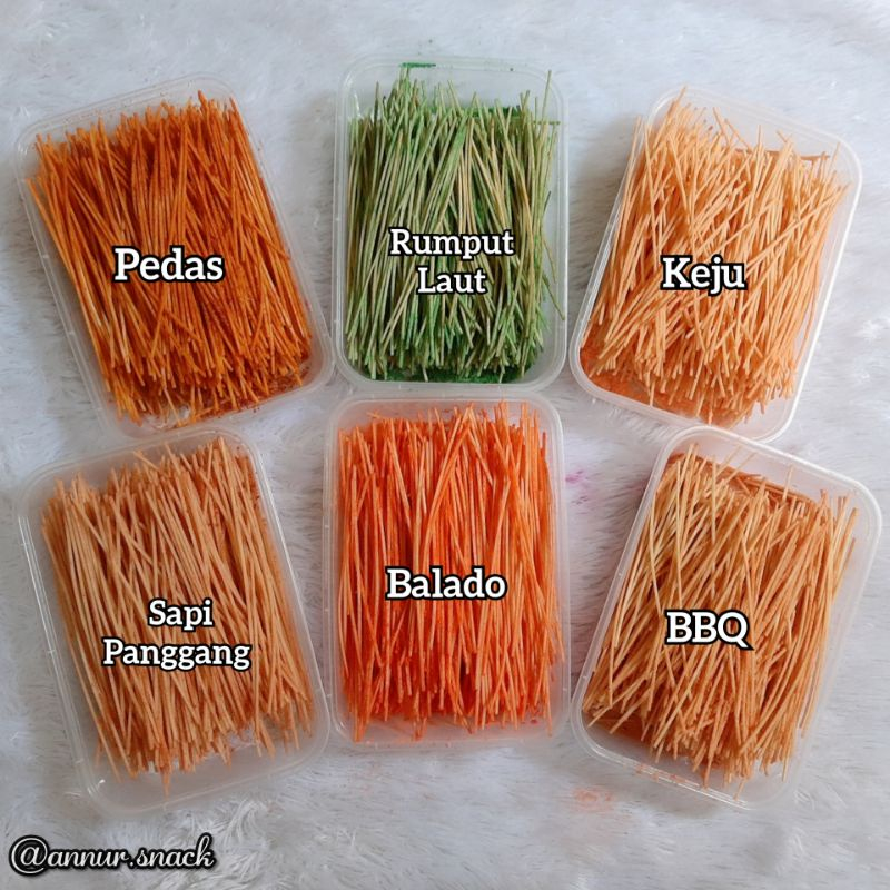 Jual MIE LIDI GEPENG BULAT PREMIUM PEDAS ASIN MANIS LUMER DAN KERING ...