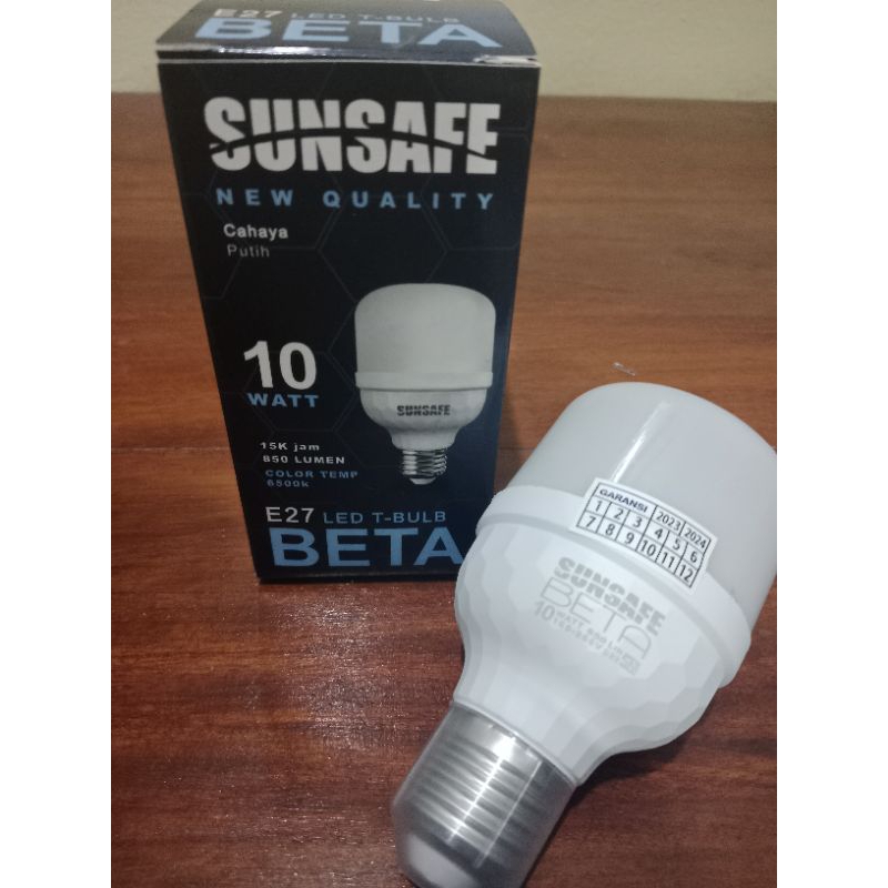 Jual lampu led Sunsafe Beta 10 watt ( Bergaransi) | Shopee Indonesia