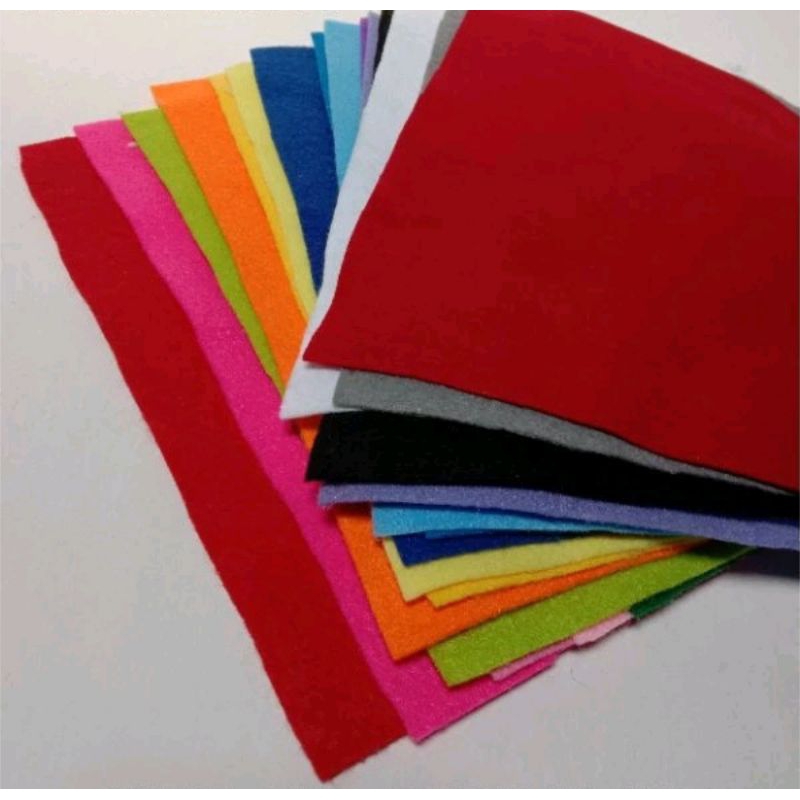 Jual Kain Flanel Potongan untuk Prakarya Felt | Shopee Indonesia