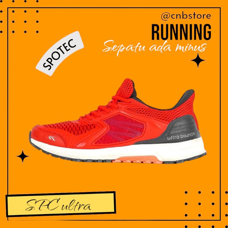 Jual OBRAL Barang Minus SPC ULTRA-merah/putih | Shopee Indonesia