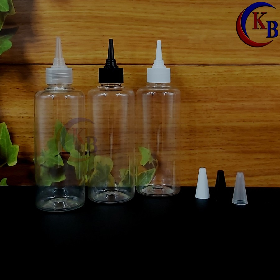 Jual BOTOL KERUCUT 200 ML NECK 24 TINA NECK 24 / BOTOL PLASTIK PET BR ...