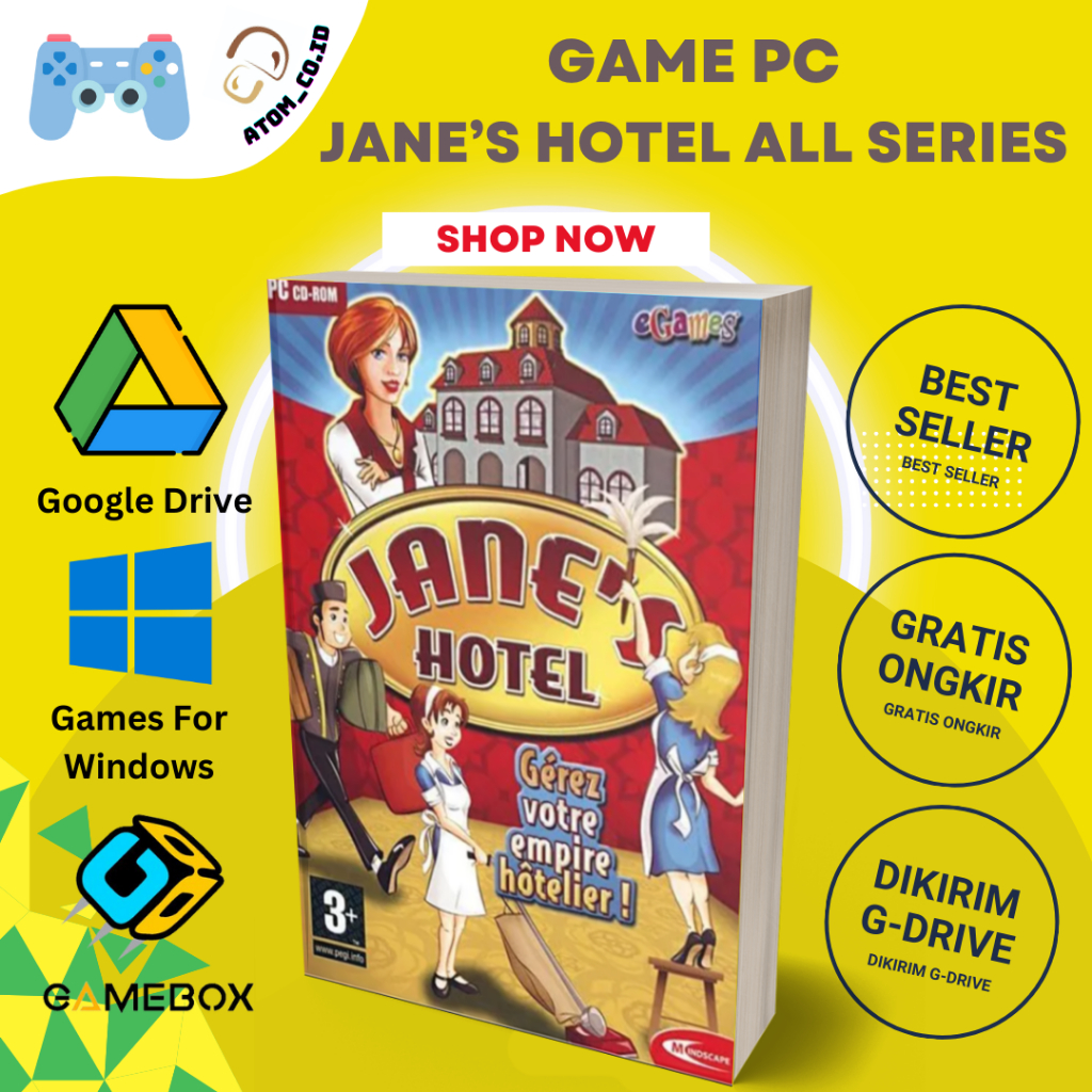 Jual Jane's Hotel All Series For PC Full Version | Shopee Indonesia