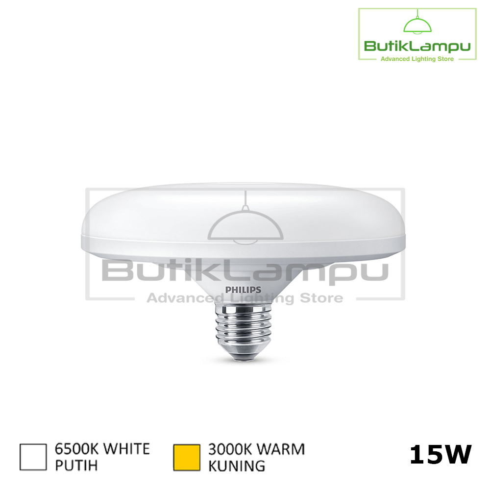 Jual Lampu Philips LED Bulb Ceiling 15 Watt LED UFO | Shopee Indonesia