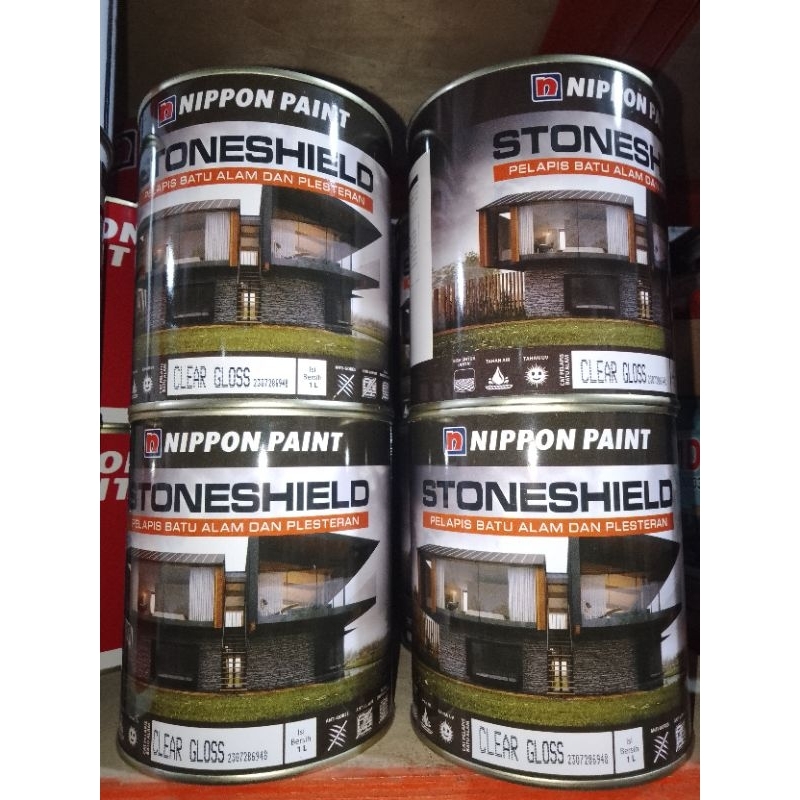 Jual Stoneshield 1L Nippon Paint Cat Pelapis Batu Alam Clear Gloss ...