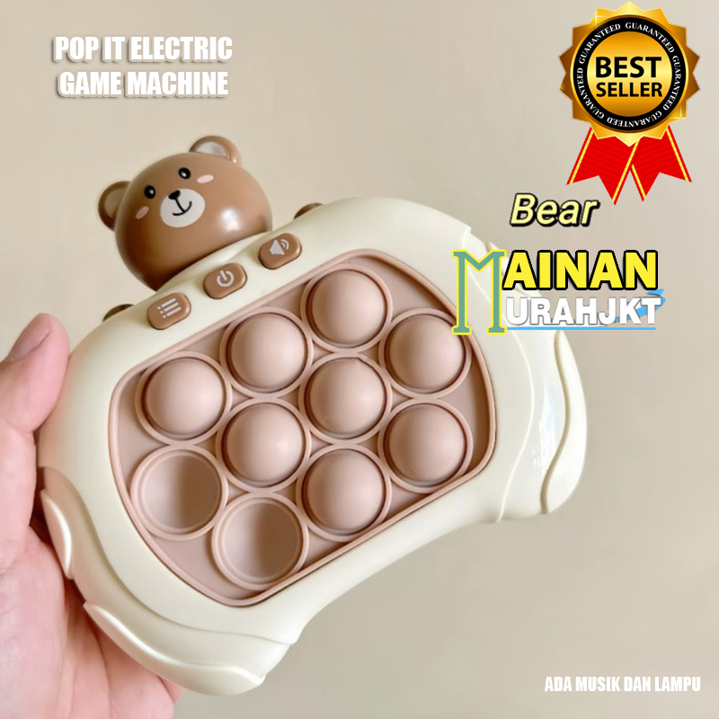 Jual MAINAN ANAK MURAH POP IT ELECTRIC GAME CONSOLE SS1551 POPIT FIDGET ...