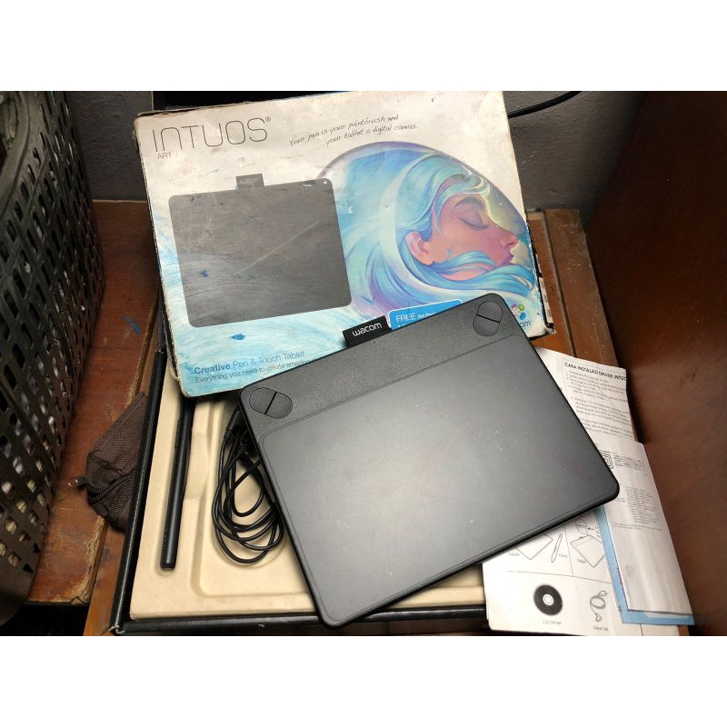 Jual Wacom Pen Tablet Intuos CTH 490 (pernah baru) | Shopee Indonesia