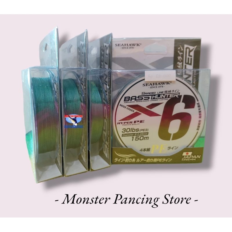 Jual PE SEAHAWK BASSHUNTER X6 HYPER PE | Shopee Indonesia