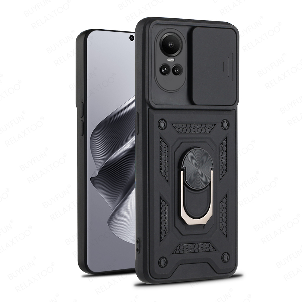Jual Oppo Reno 10 Pro 5G Case Softcase SLIDE ARMOR CAMERA PROTECTION ...
