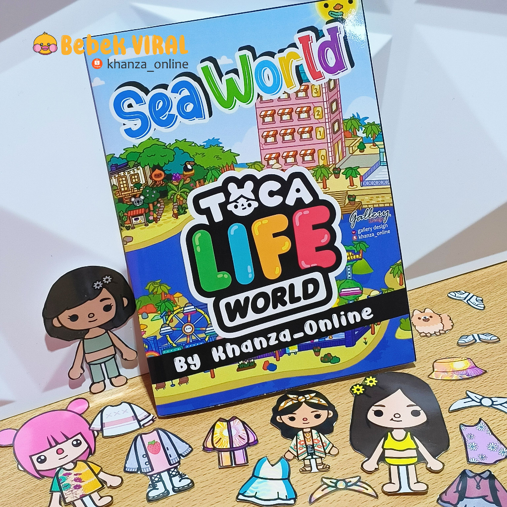 Jual TOCA BOCA SEA WORLD Mainan edukatif anak terbaru SUDAH DI LAMINASI ...