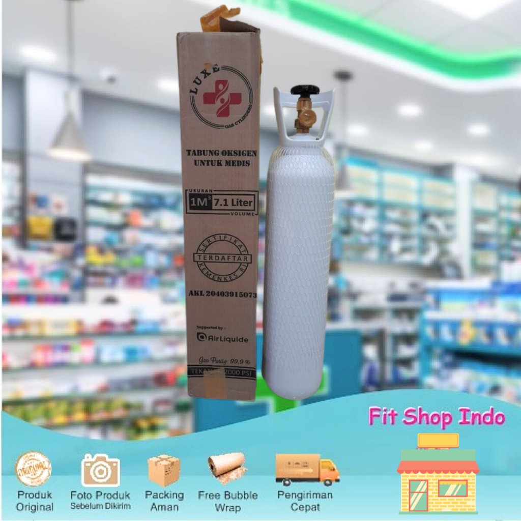 Jual Tabung Oksigen 1m3 + isi | Shopee Indonesia