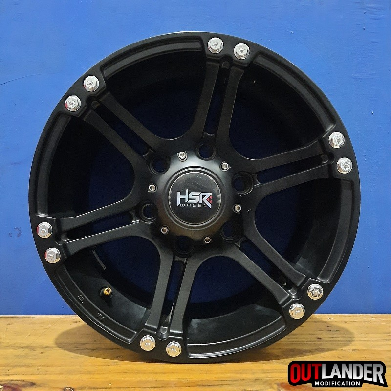 Jual Velg Offroad R15 For Dmax Everest Panther Triton Pelek Racing HSR ...