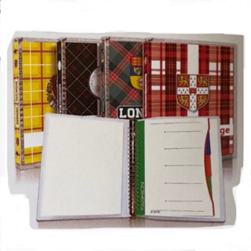 Jual Map Binder Jenia / Binder Note B5 Motif Campus / Organizer Folder ...