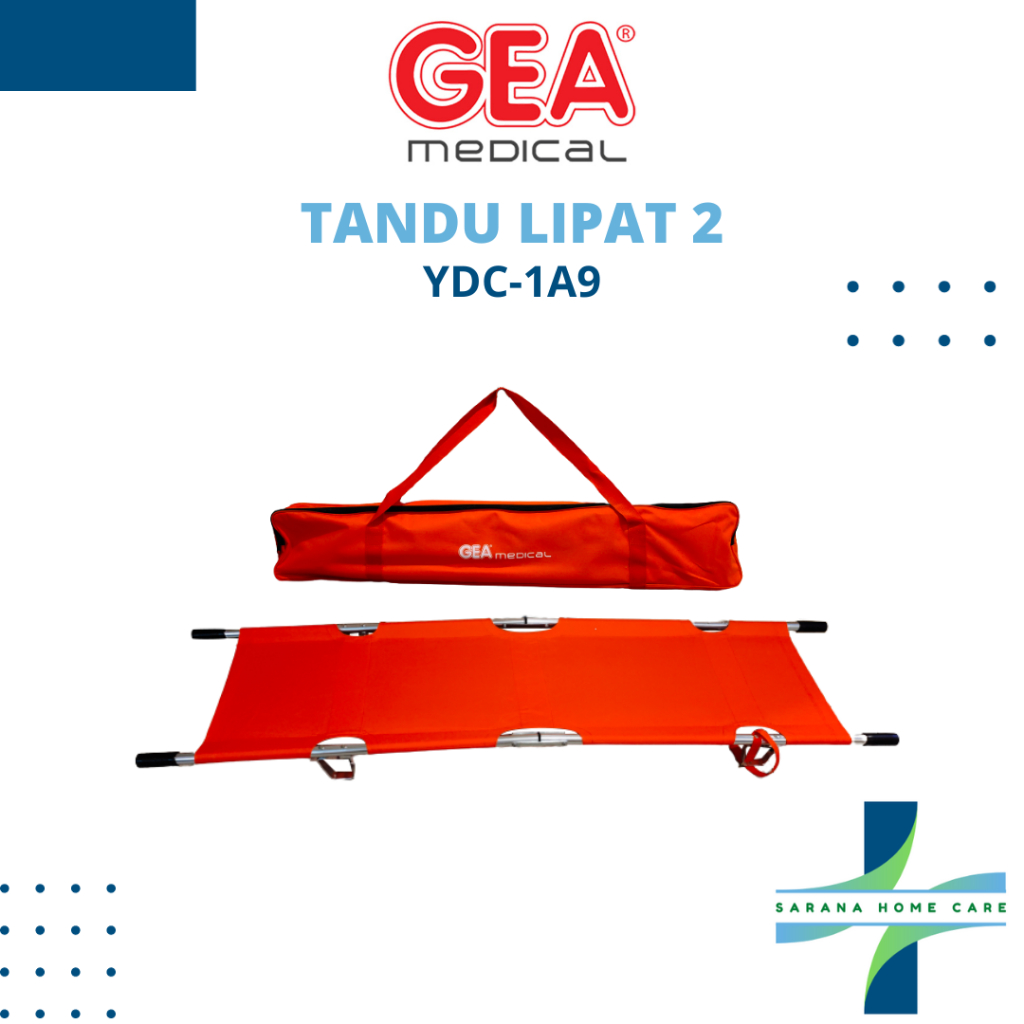 Jual GEA Tandu Lipat 2 YDC-1A9/PMI/alat bantu darurat/alat bantu ...