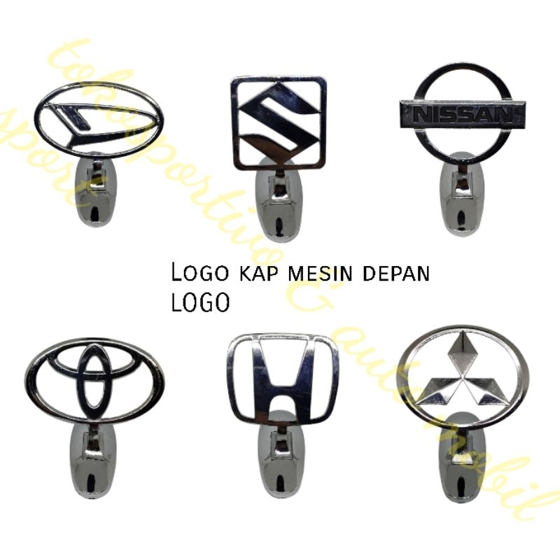Jual Logo Emblem Lambang kap mesin Depan Logo chrome aluminum | Shopee ...