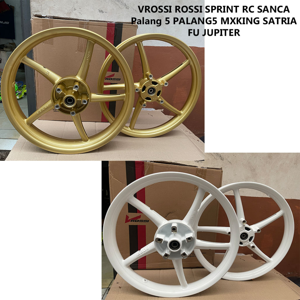 Jual Velg Rossi SANCA P5 Copy Rcb MXKING SATRIA FU JUPITER MX Rxking ...
