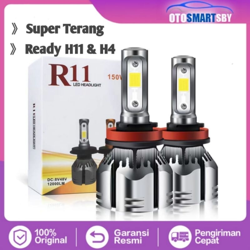 Jual Lampu LED Mobil Utama H4 Dan H11 150w 6000Lumens Foglamp Headlamp Mobil Lampu mobil R11 ...