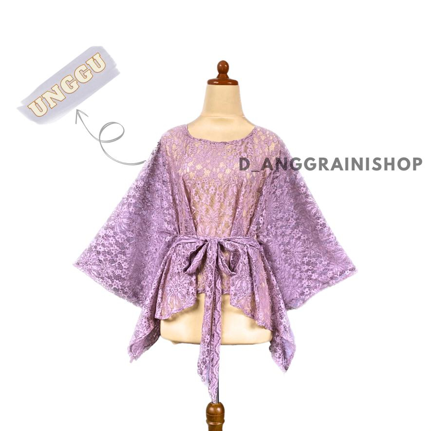 Jual OUTER BROKAT TALI, ATASAN BROKAT, KEBAYA BROKAT PREMIUM HALUS DAN ...