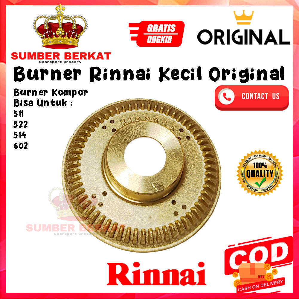 Jual Burner Rinai Kecil Original(Type 511,522,514,602) | Shopee Indonesia