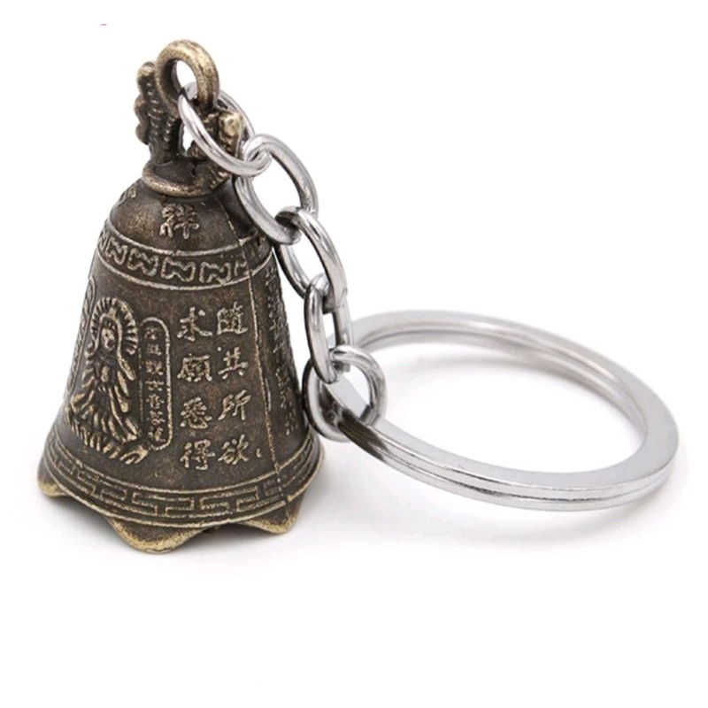 Jual Lonceng mini antik / klintingan survival / gantungan kunci lonceng ...