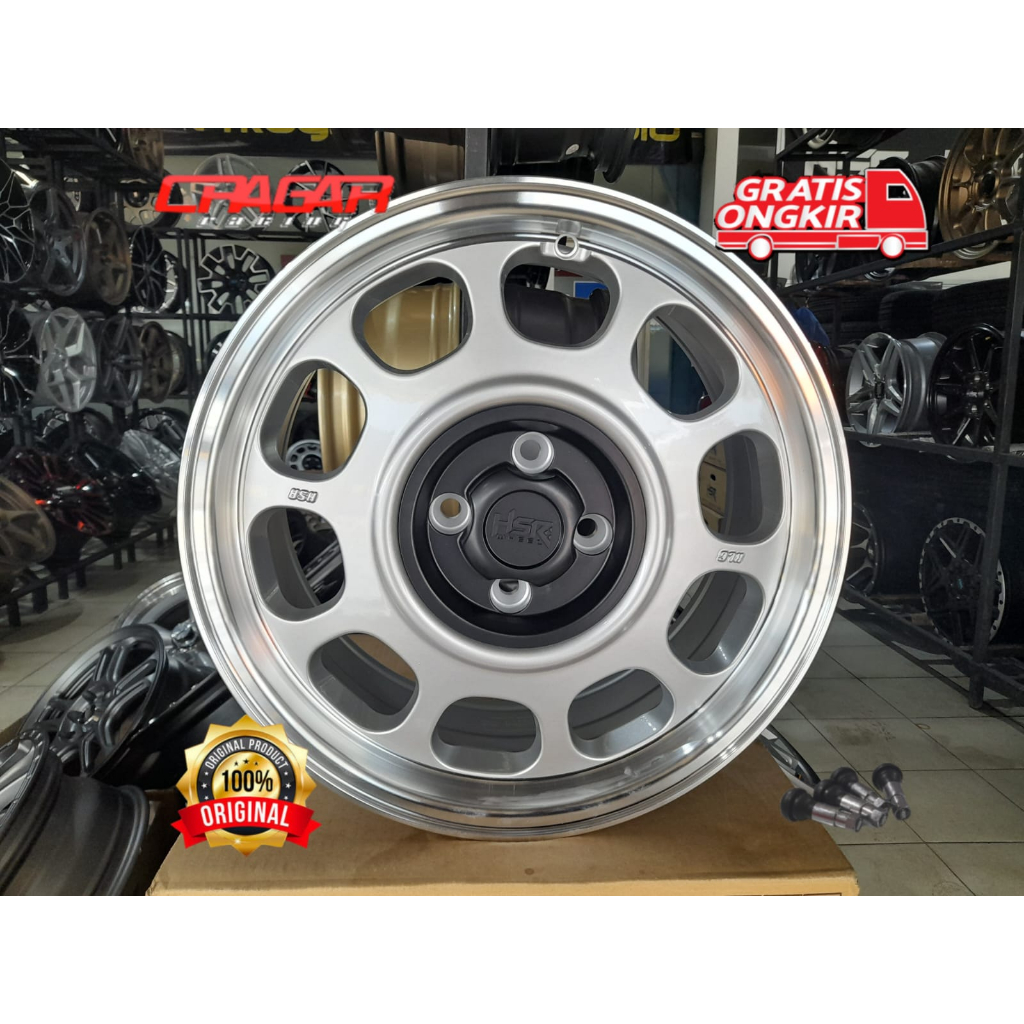 Jual Velg Mobil Hsr Klg R16 cocok Buat Raize Rocky Corolla dll - free ...