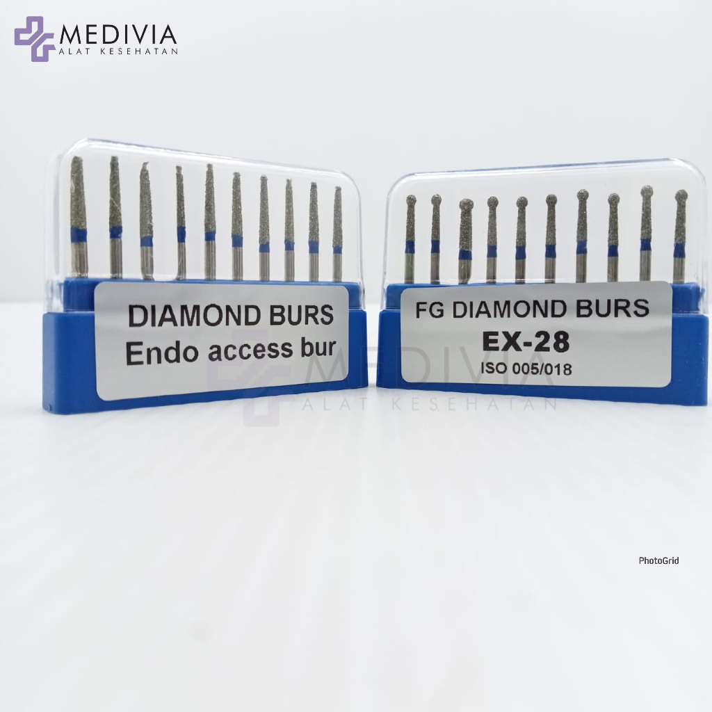 Jual Bur endo acces / open bur / bur diamond / non cutting bur | Shopee ...