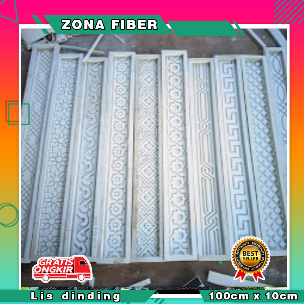 Jual Cetakan lis gypsum / lis dinding / lis plafon gypsum / lis dinding ...