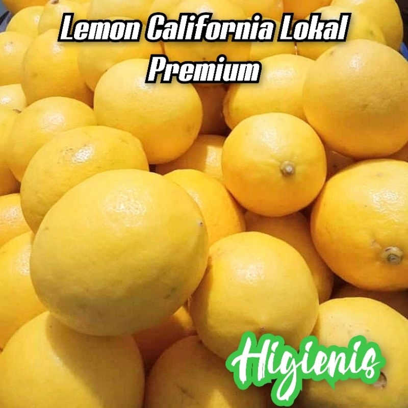 Jual Jeruk Lemon california/Lokal segar higienis premium 1kg | Shopee Indonesia