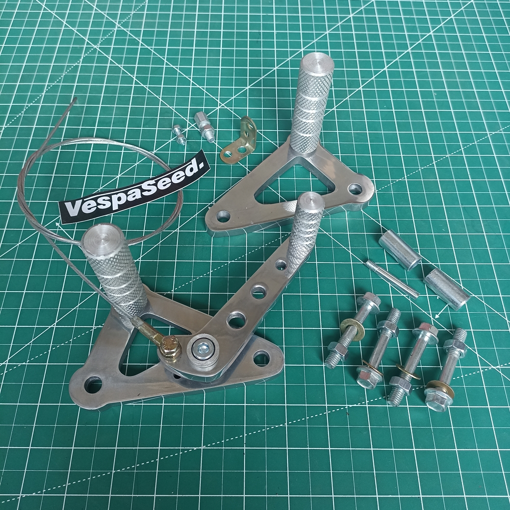 Jual Footstep Underbone Racing Vespa PX Exclusive Excel Super Sprint ...