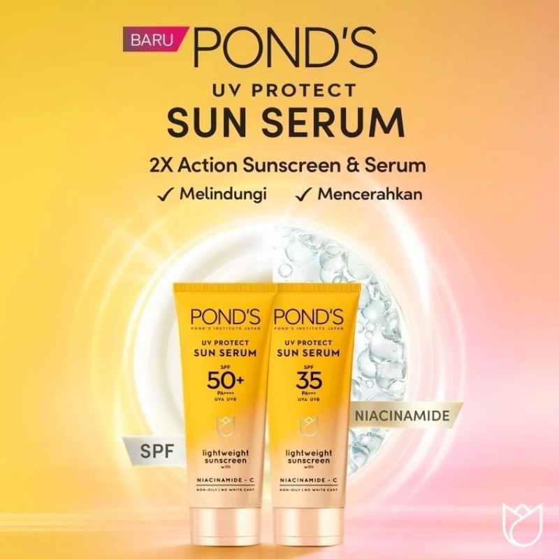 Jual PONDS Sun Serum Sunscreen 30g | Shopee Indonesia