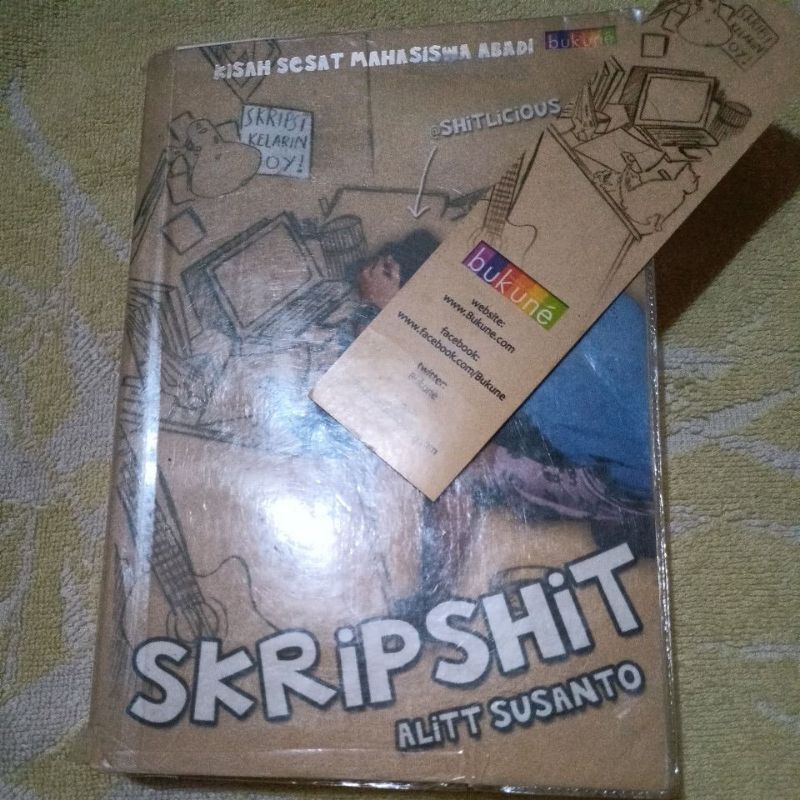 Jual Novel Skripsh*t by Alitt Susanto | Shopee Indonesia