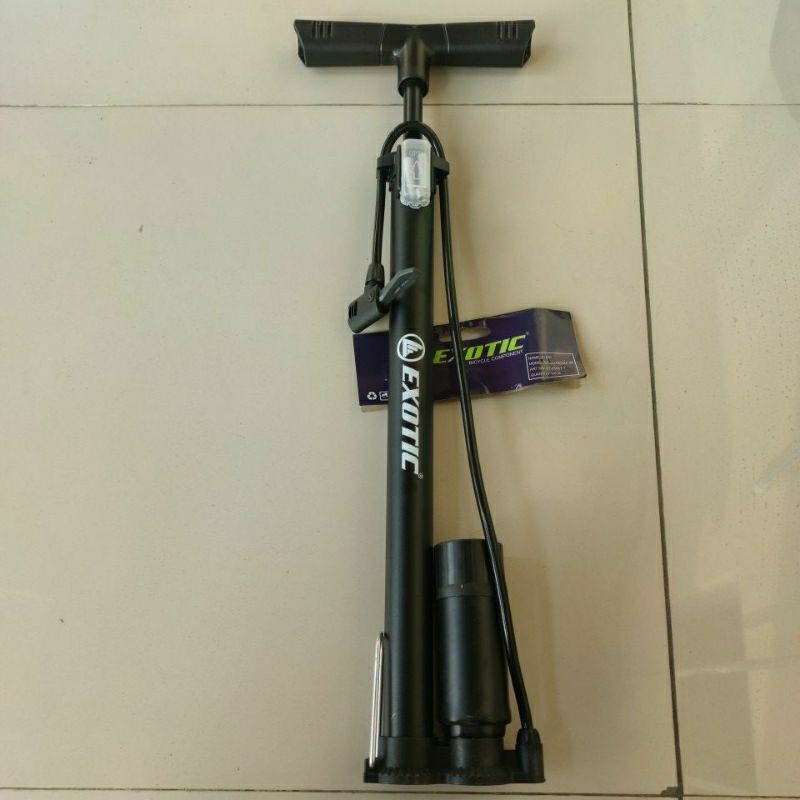 Jual pompa tabung meter exotic untuk ban sepeda anak MTB lipat fixie ...