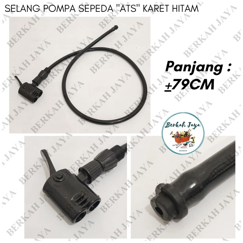 Jual SELANG POMPA SEPEDA | Selang Kompa Sepeda Karet Hitam | Ban Sepeda ...