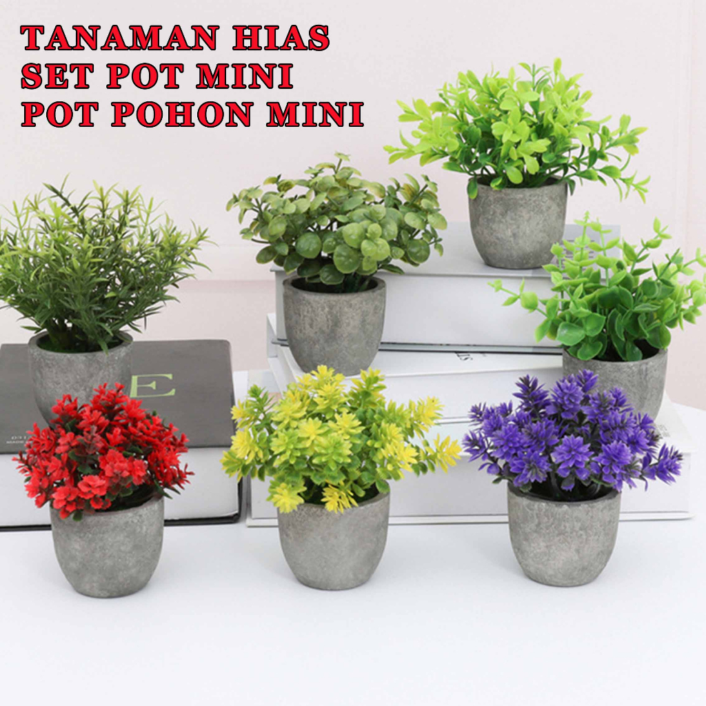Jual Set Pohon / Tanaman Hias / Aneka Macam Tanaman / Tanaman Plastik ...