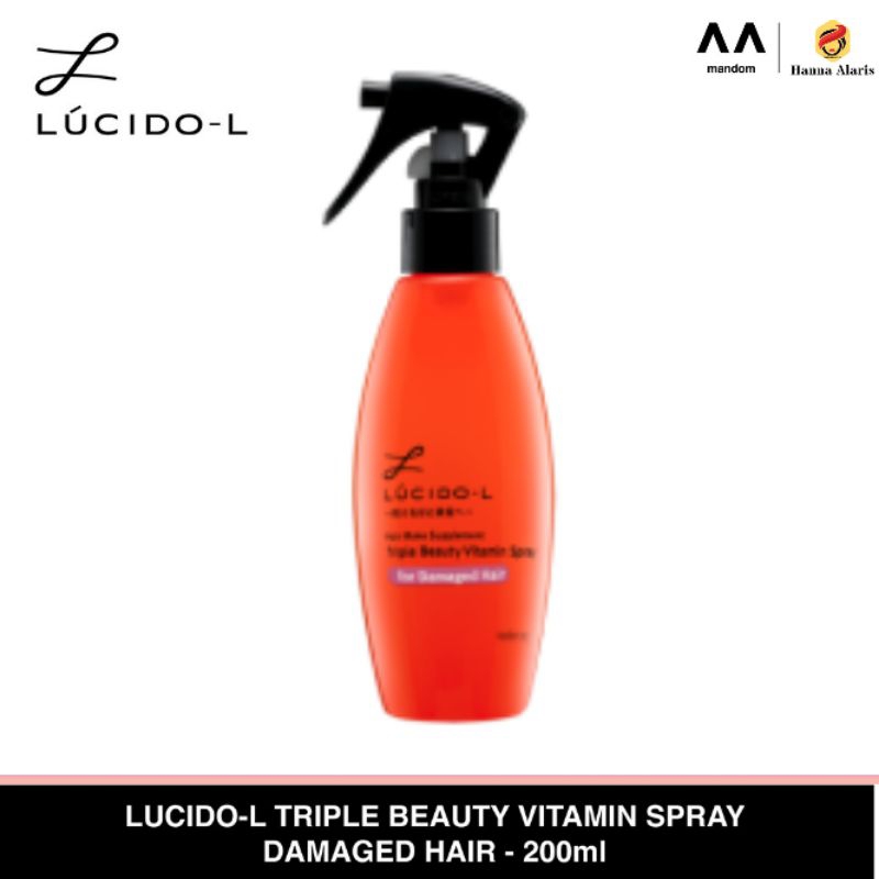 Jual Lucido L Vitamin Rambut Spray memiliki tiga varian yang mengatasi ...