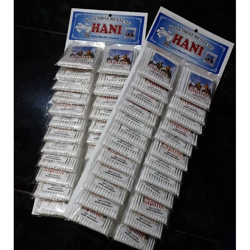 Jual Cotton Bud Dewasa/Baby Renteng isi 24pcs katenbat/katembat ...