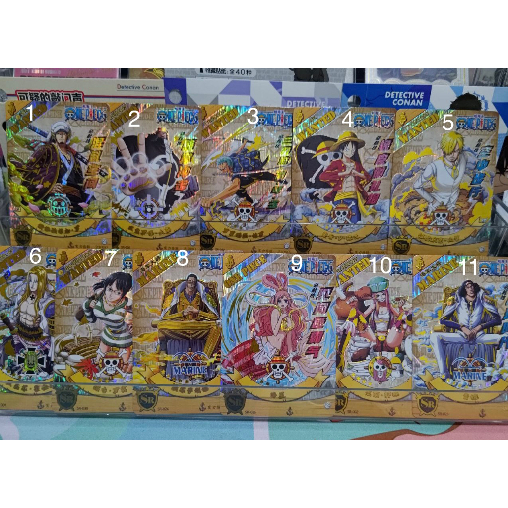 Jual [OFFICIAL TOEI] Kartu Koleksi One Piece Card SR Holo - Luffy Nico ...
