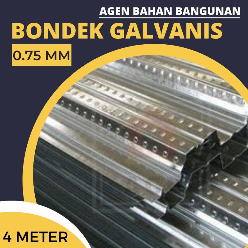 Jual Bondek 0.75 Full (Panjang 4 Meter) / Bondek 0,75 Full (Panjang 4 ...