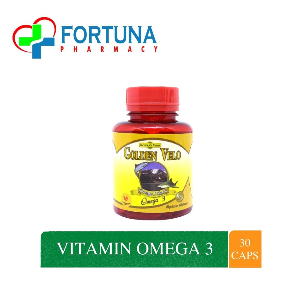 Jual Nature's Pride Golden Velo Omega 3 Isi 30 Softgels | Shopee Indonesia