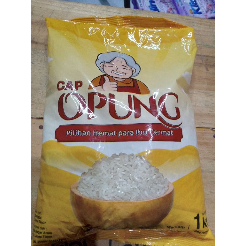 Jual beras opung kemasan 1kg | Shopee Indonesia