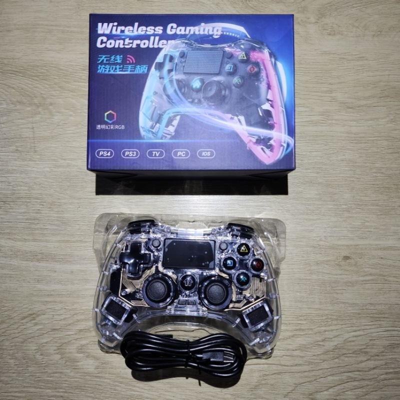 Jual STIK PS3 PS4 RGB LIGHT | Shopee Indonesia