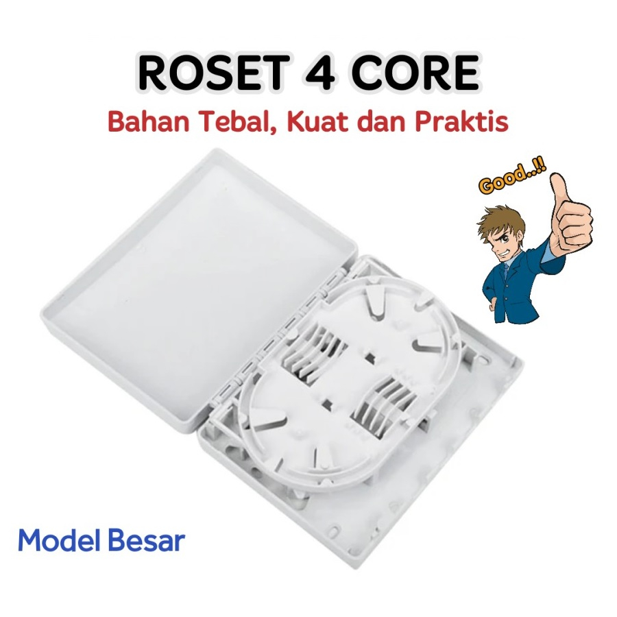 Jual Roset Fiber Optic 4 Core Kosongan | Shopee Indonesia